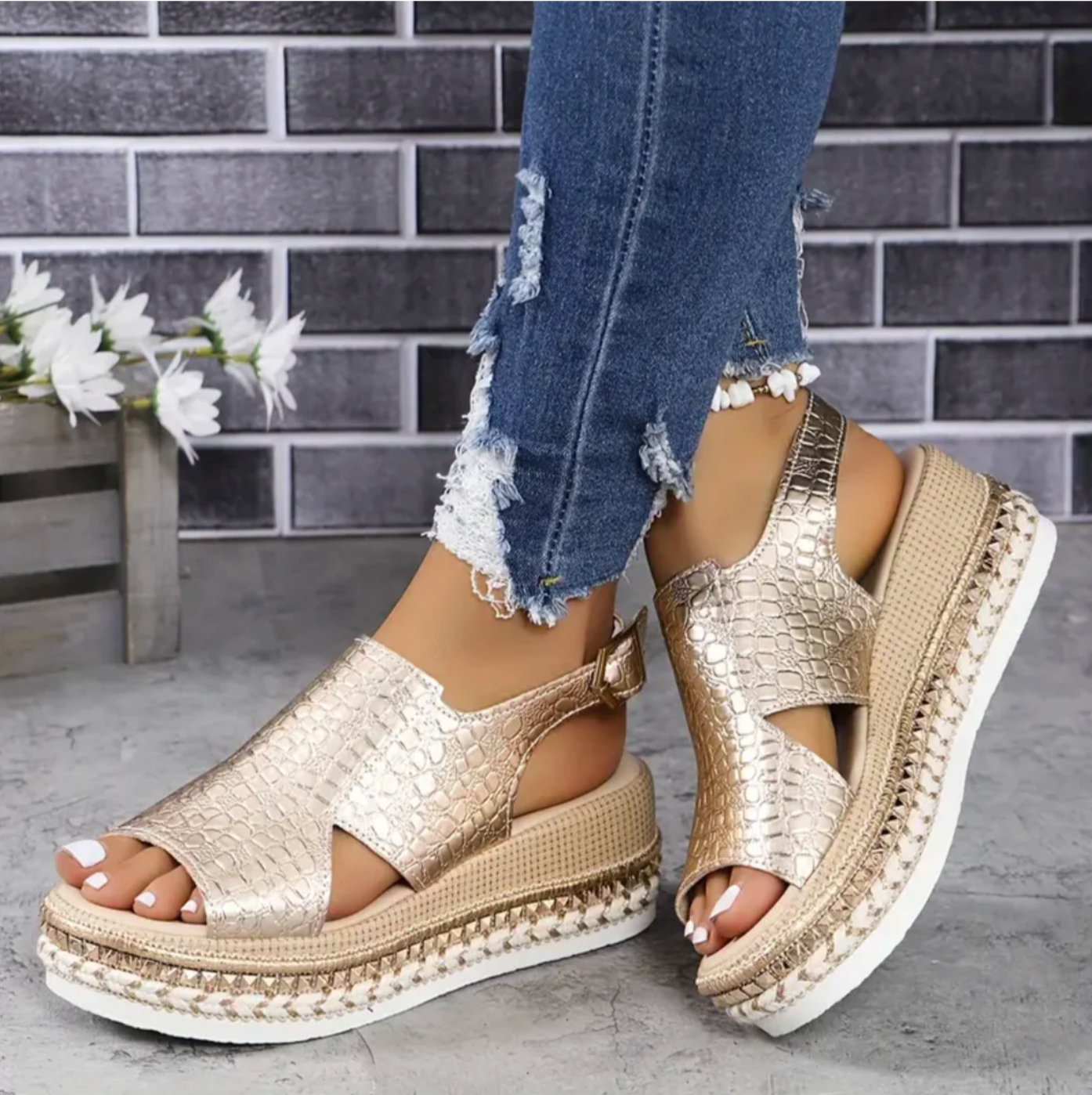 Kate™ Elegant orthopaedic sandals – Hugo Rose Sydney
